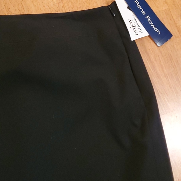 Rena Rowan | Skirts | Nwt Rena Rowan Lined Black Skirt Size 4 | Poshmark